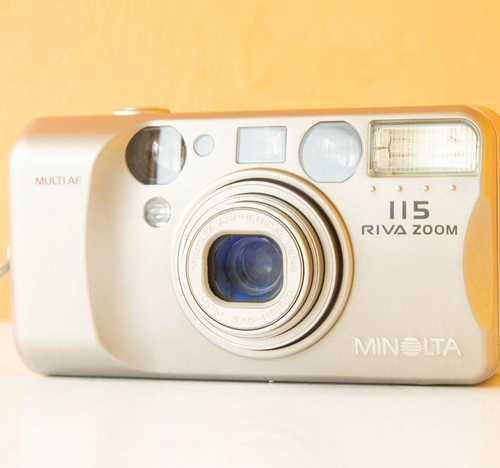 Плёночный фотоаппарат Minolta Riva Zoom 115