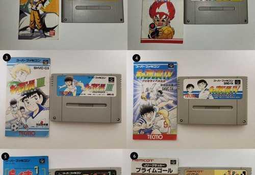 Super Famicom игры с мануалами