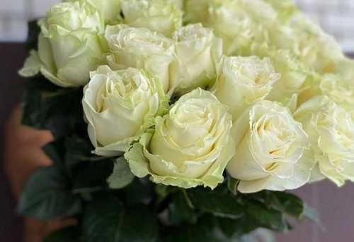 Цветы Ставрополь Белые розы