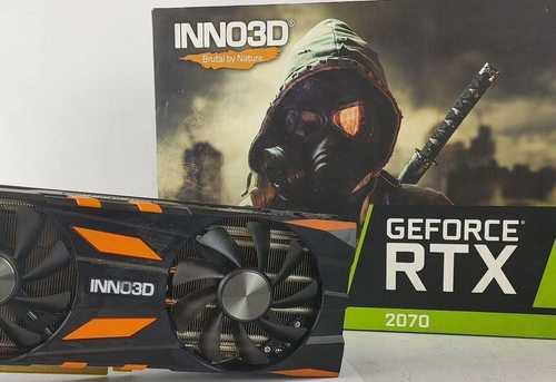 Видеокарта Inno3D GeForce RTX 2070 8Gb X2 OC