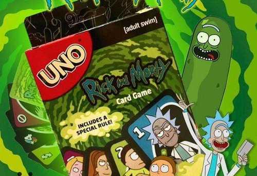 Настольная игра Uno Rick and Morty