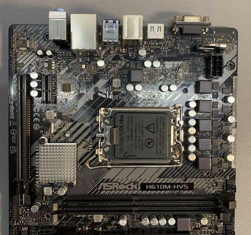 Материнская плата ASRock H610M-HVS