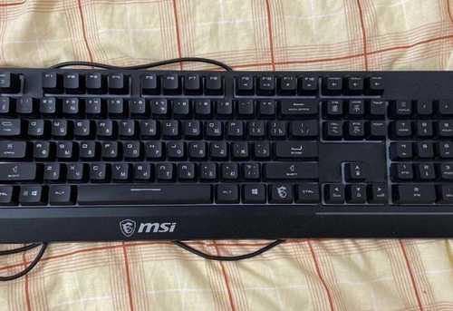 Механическая клавиатура msi gk30