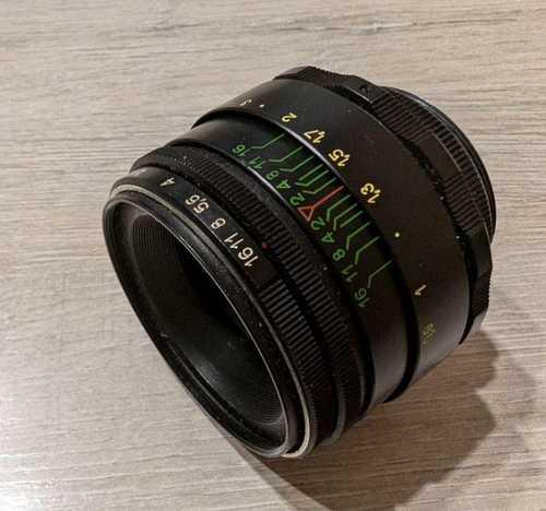 Объектив Helios 44m 2 58