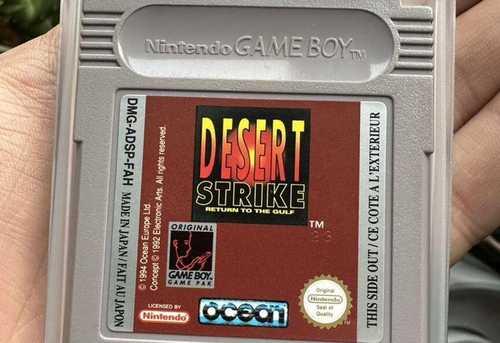 Игра Desert Strike для Gameboy