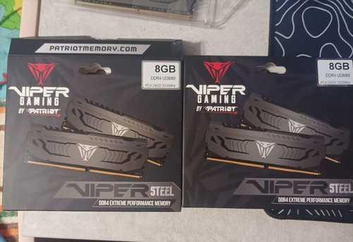 Patriot Memory viper steel 16 гб DDR4 3000 мгц 2x8