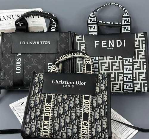 Сумка женская dior, fendi, louis vuitton