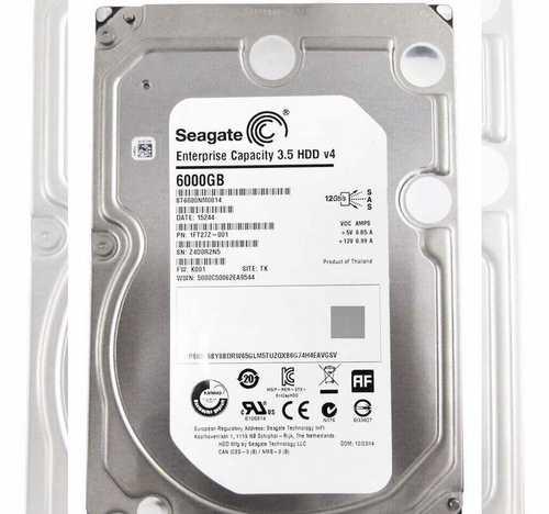 Жесткий диск Seagate ST6000NM0014 6Tb SAS 3,5"