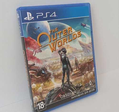 The Outer Worlds диск для PS4