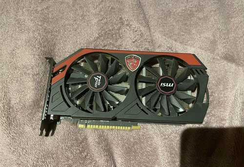 Видеокарта MSI GTX 750 Ti 2gb Twin Frozr