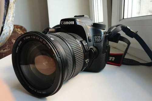 Фотоаппарат Canon EOS 70d