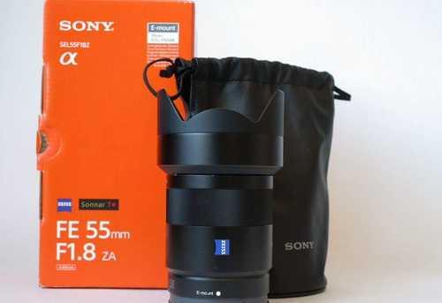 Sony Carl Zeiss Sonnar T* 55mm f/1.8 ZA E-mount