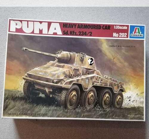 Сборная модель танка Puma от Italeri 1/35