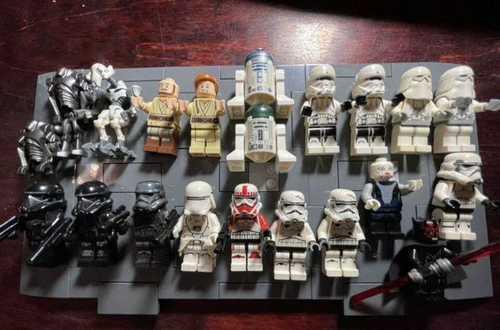 Lego star wars минифигурки