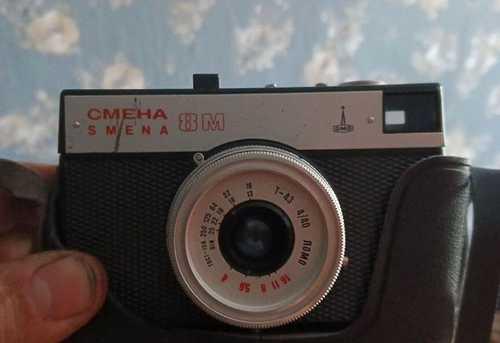 Плёночный фотоаппарат времен СССР