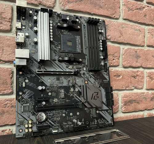 Материнская плата am4 asrock b550 phantom gaming 4