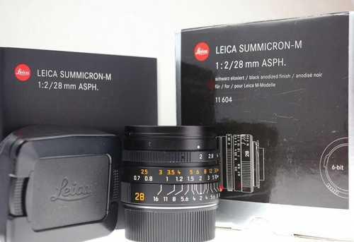 Leica Summicron-M 28 mm f/2.0 asph