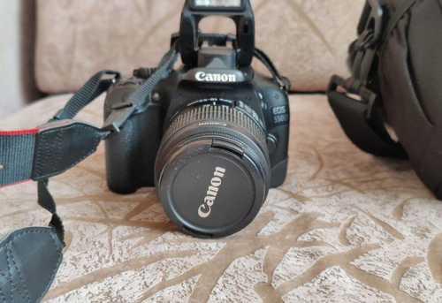 Зеркальный фотоаппарат canon eos 550d