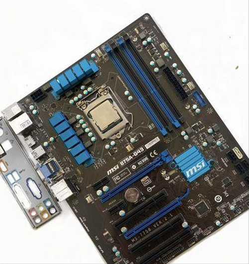 Оптимальная плата под LGA 1155: MSI B75A-G43