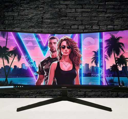 Монитор Samsung Odyssey G5 C34G55twwi 34" Черный