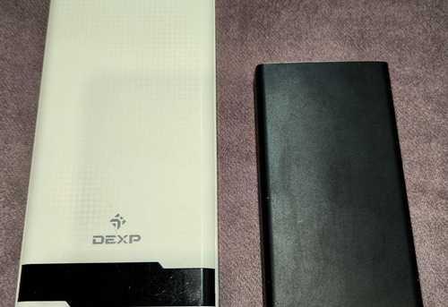 Портативный аккумулятор 20 000 mAh dexp