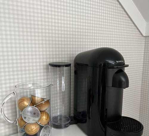 Кофемашина Vertuo Plus Black Nespresso