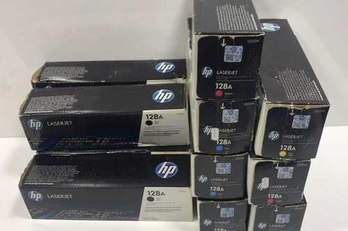 Картриджи HP 128A - CE321A новые