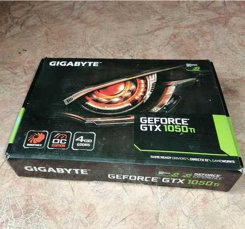 Видеокарта gigabyte GTX 1050 Ti 4 gb