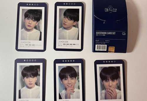 BTS карты 5th muster guestbook card set