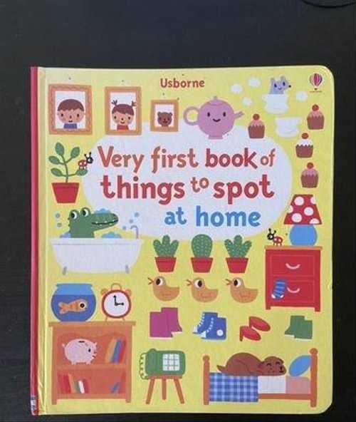 Very first book of things to spot, на английском