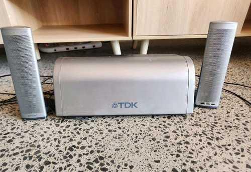 TDK S80 колонки 2.1