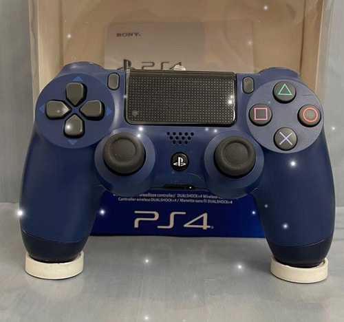 DualShock 4 V2 Геймпад темно-синий для PS4, пк