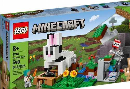 Lego lego Minecraft 21181 Кроличье ранчо