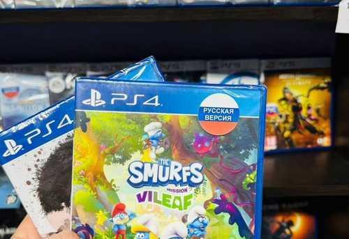 The smurfs Mission Vileaf смурфики пс4 ps4