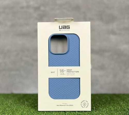 UAG U DOT MagSafe для iPhone 14 Pro (Голубой)