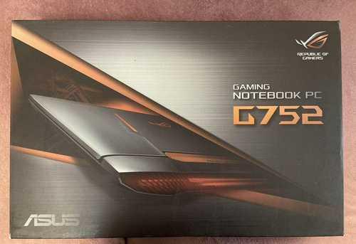 Игровой ноутбук Asus Rog G752