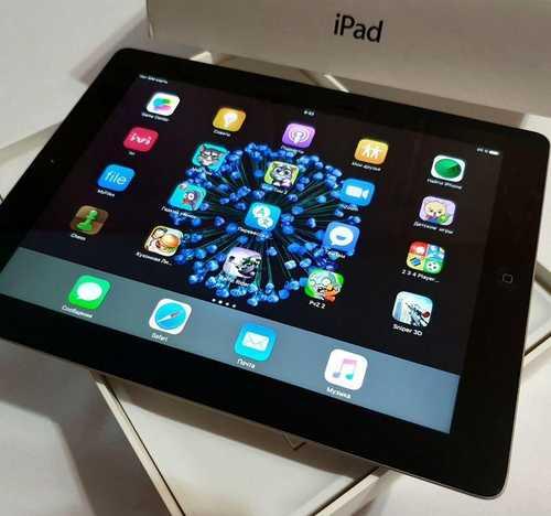 iPad 3, 32гб, иви  игры   50часов мультов