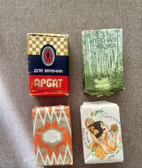 Мыло СССР ретро, винтажные вещи бабули