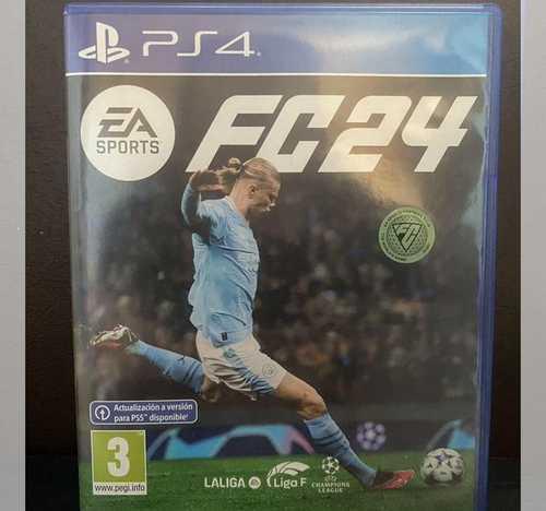 Игра ea sports fc 24 ps4