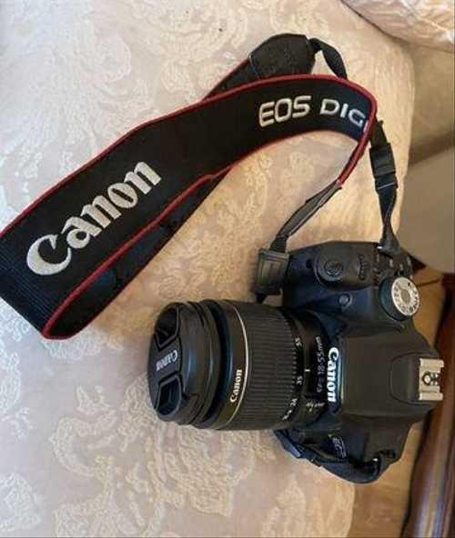 Зеркальный фотоаппарат canon EOS500D