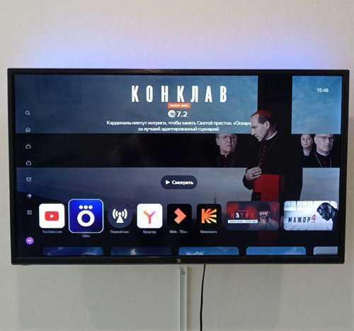 Телевизор SMART tv 32 бу рабочий