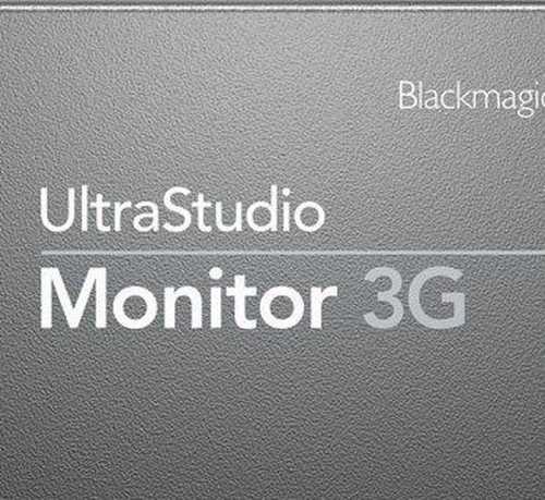 UltraStudio Monitor 3G