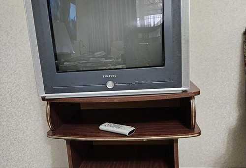 Телевизор Самсунг с тумбой