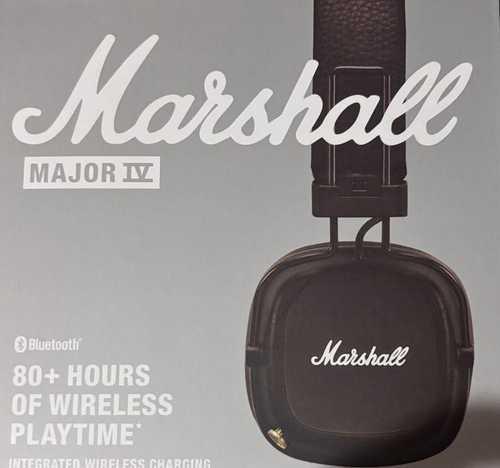 Беспроводные наушники marshall major 4