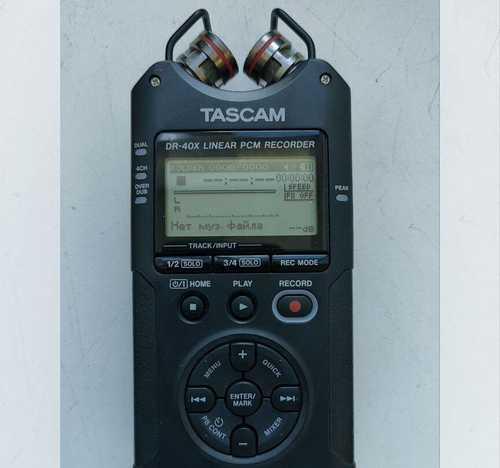 Диктофон рекордер Tascam DR-40X портативный