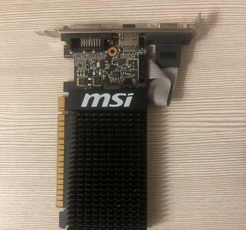 Видеокарта MSI GT 710 1gd3h lp