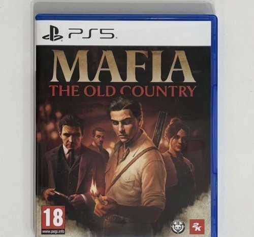 Mafia the old country ps5 диск