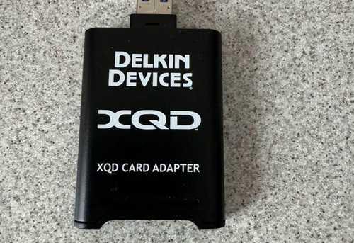Картридер Delkin USB 3.1 Premium XQD