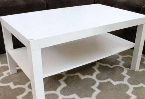 Журнальный столик IKEA белый б/у