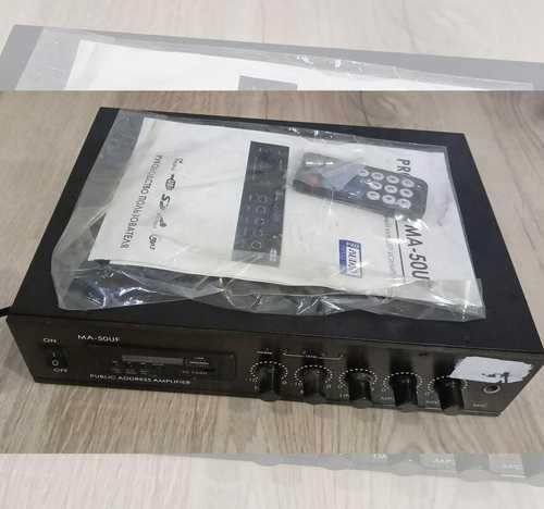 PRO audio MA-50UF - микшер-усилитель